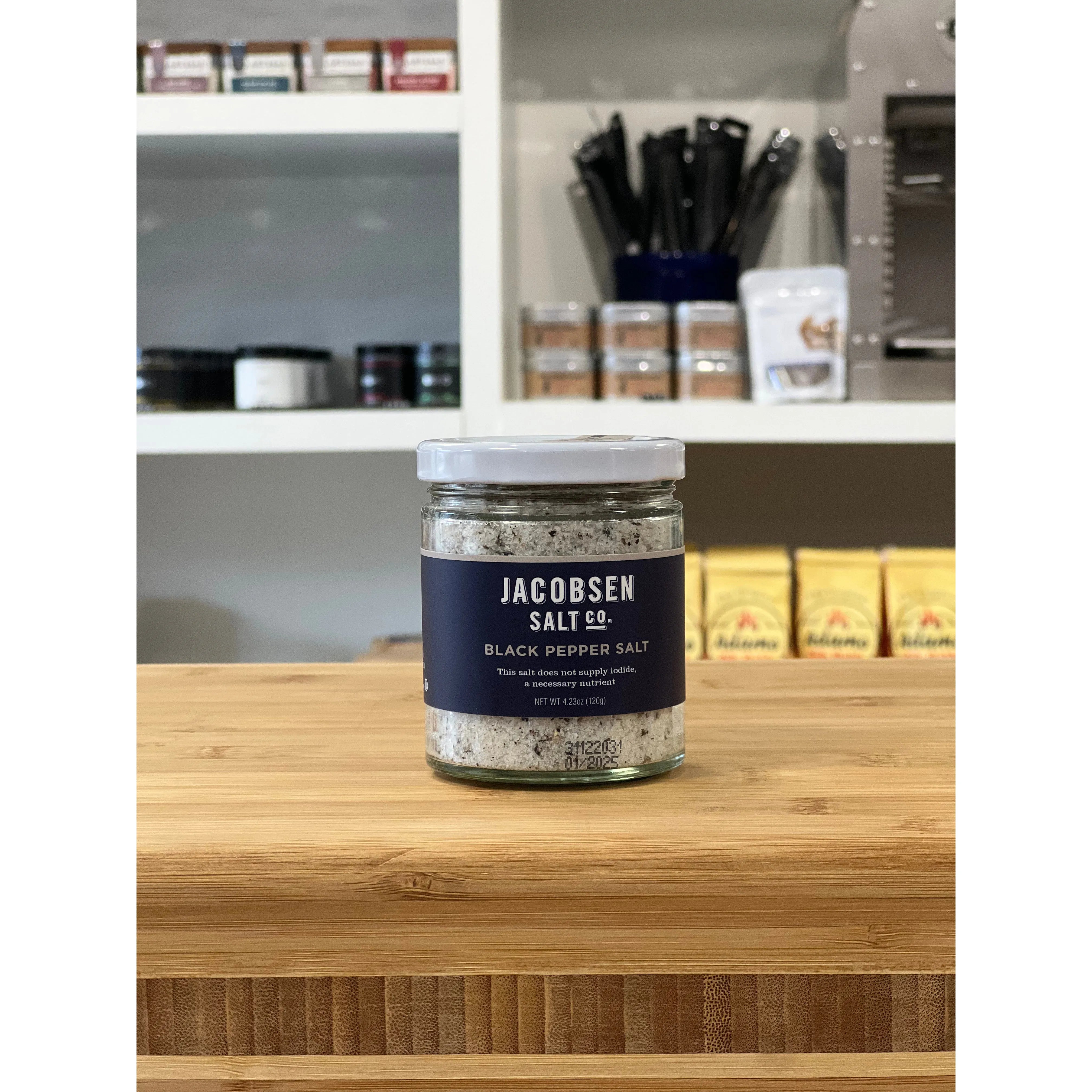 Jacobsen | Black Pepper Salt – Chu's Meat Market